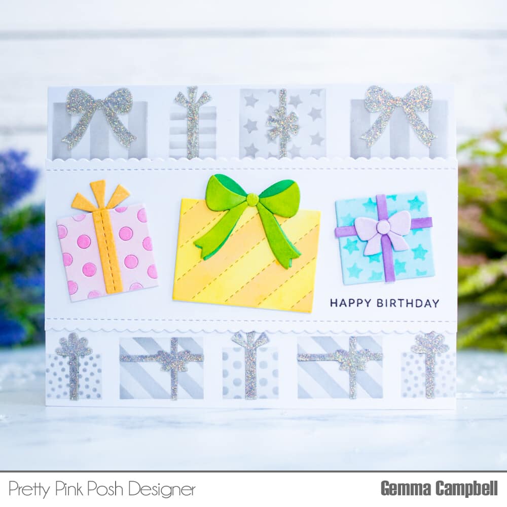 Pretty Pink Posh - Build A Gift Die, Pretty Pink Posh - Stamps & dies ...