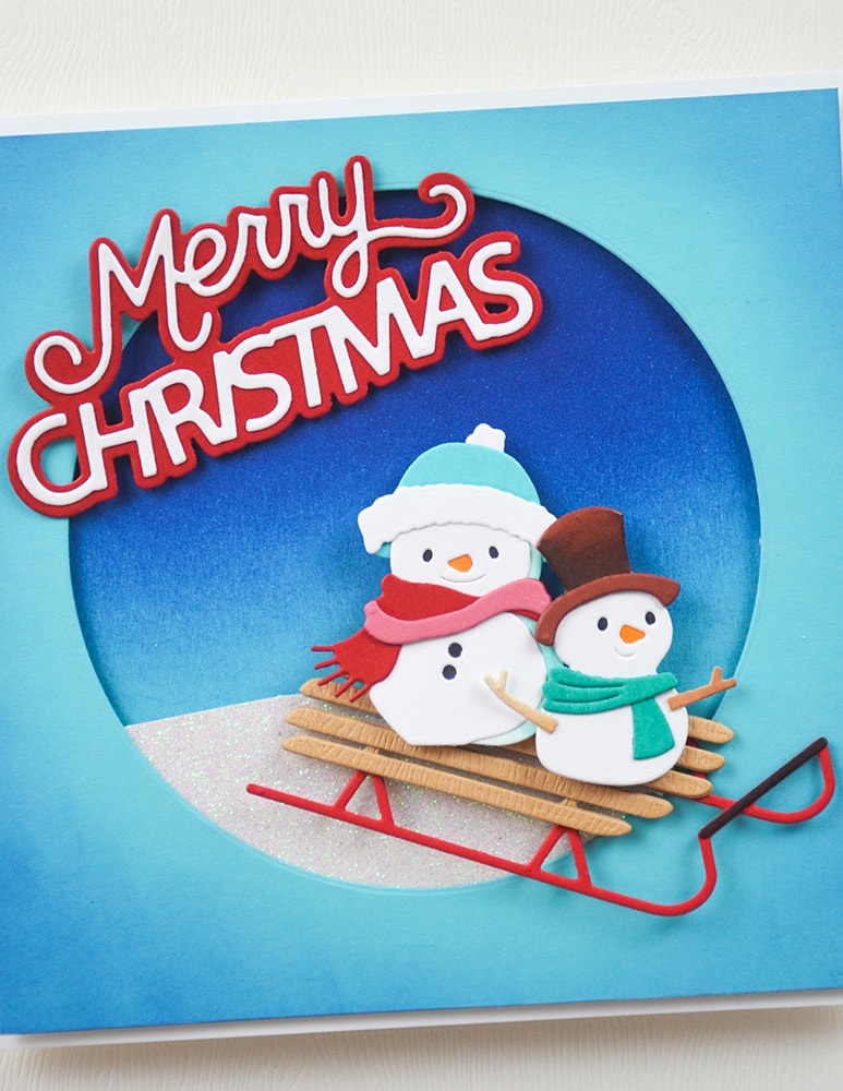 *NEW* - Memory Box - Cute Bundled Snowman craft die, Memory Box ...