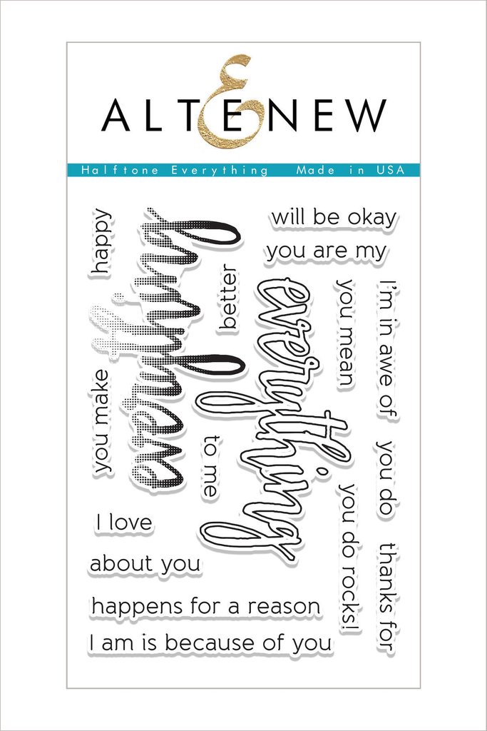 Altenew - Halftone Everything Stamp Set, Altenew - Stamps & dies: Dies ...