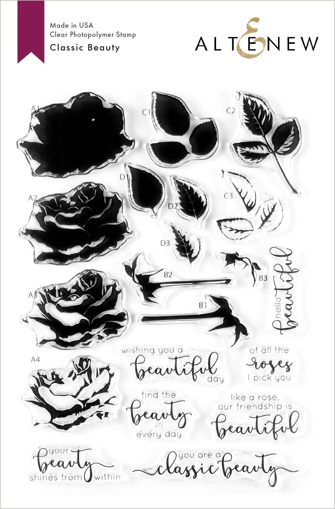 Altenew - Stamps & dies: Dies to Die For