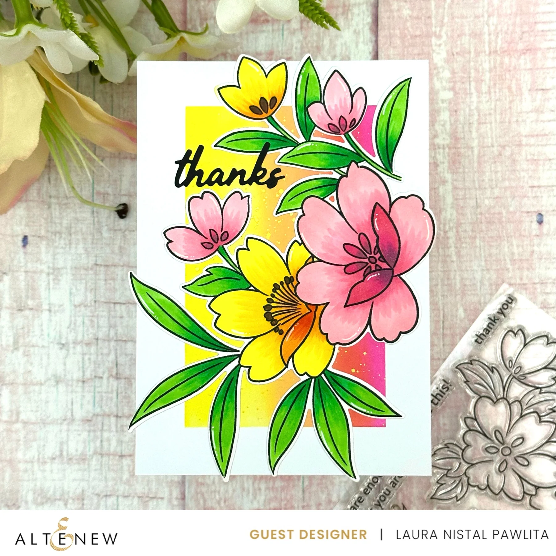 Altenew - Playful Flowers - Complete Bundle, Altenew - Stamps & dies ...