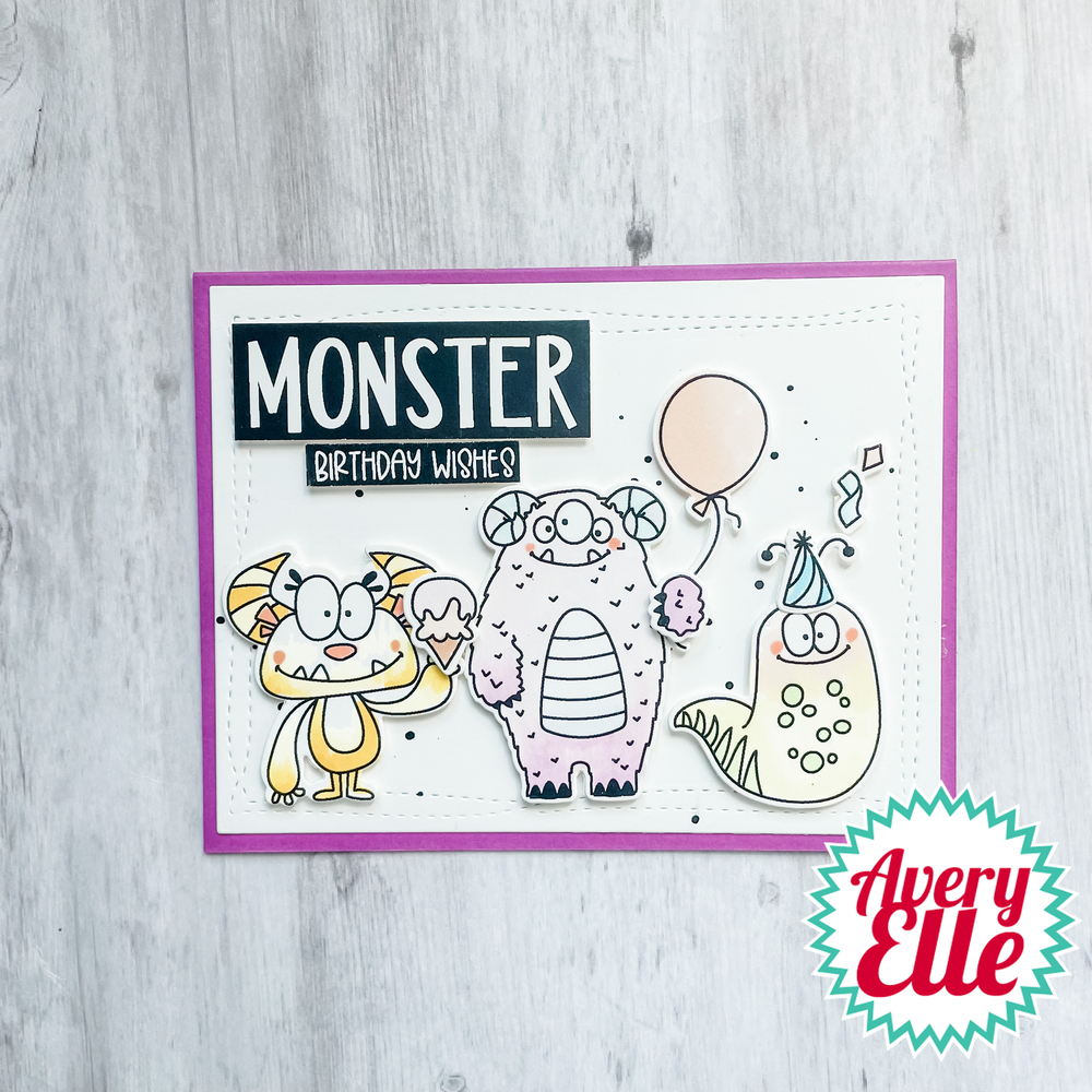 Avery Elle - Monster Love Elle-ments Die, Avery Elle - Stamps & dies ...