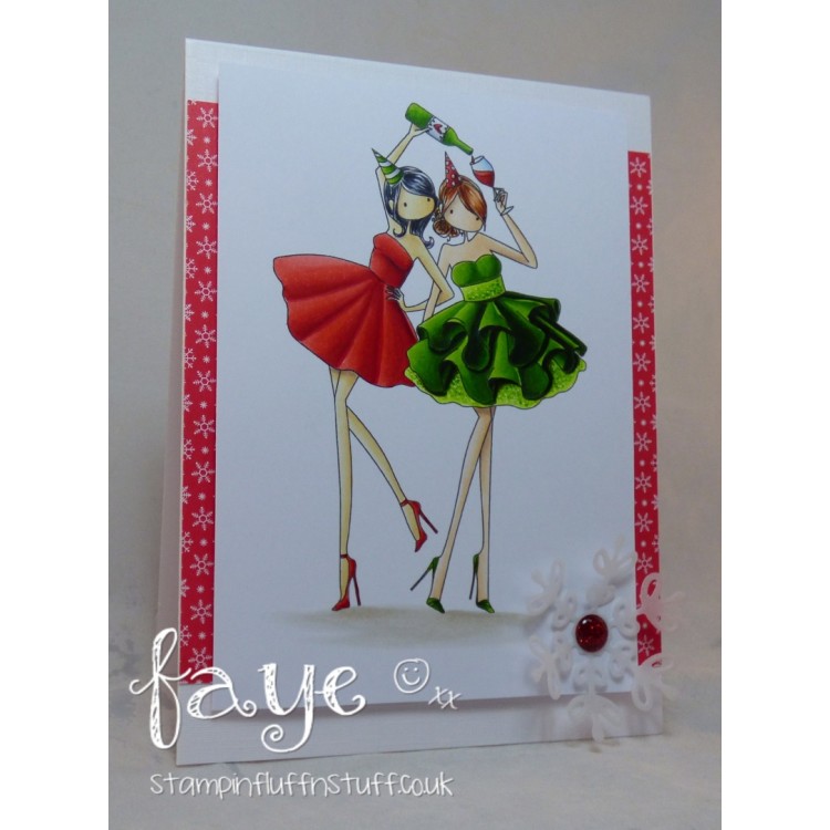 Stamping Bella - uptown girls whitney and wendy love wine, Stamping ...