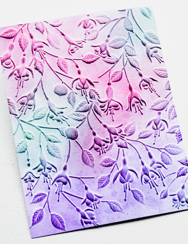 *NEW* - Memory Box - Fuchsia Cascade 3D Embossing Folder, Memory Box ...