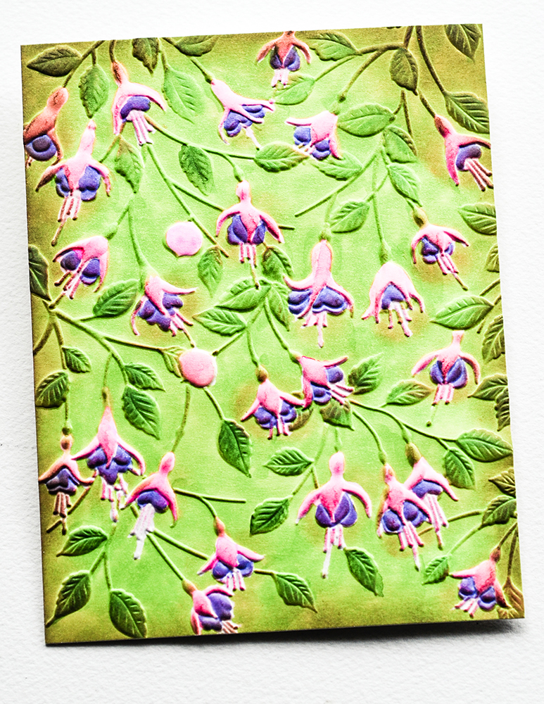 *NEW* - Memory Box - Fuchsia Cascade 3D Embossing Folder, Memory Box ...