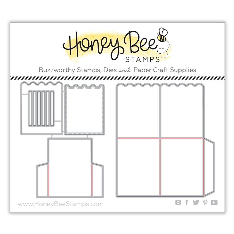 Honey Bee - A2 Surprise Box Card Base | Honey Cuts, Honey Bee Stamps ...