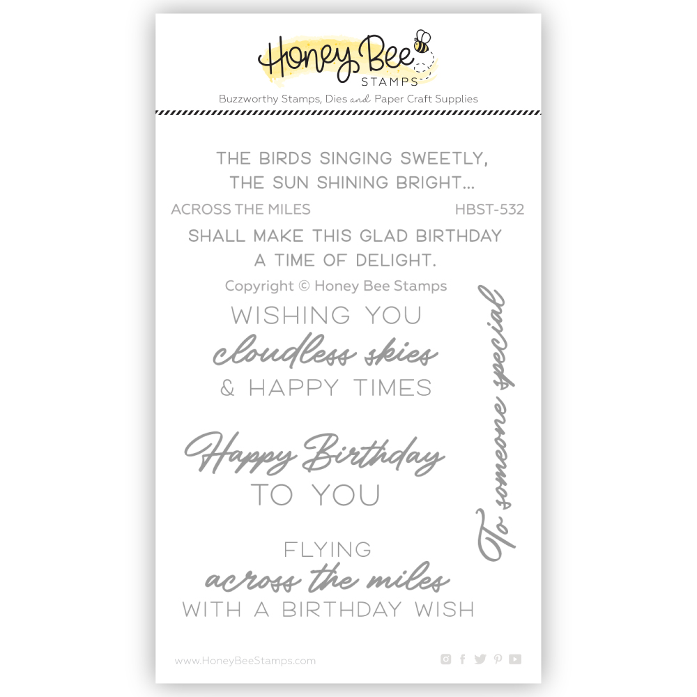 HONEY BEE STAMPS: Dies to Die For