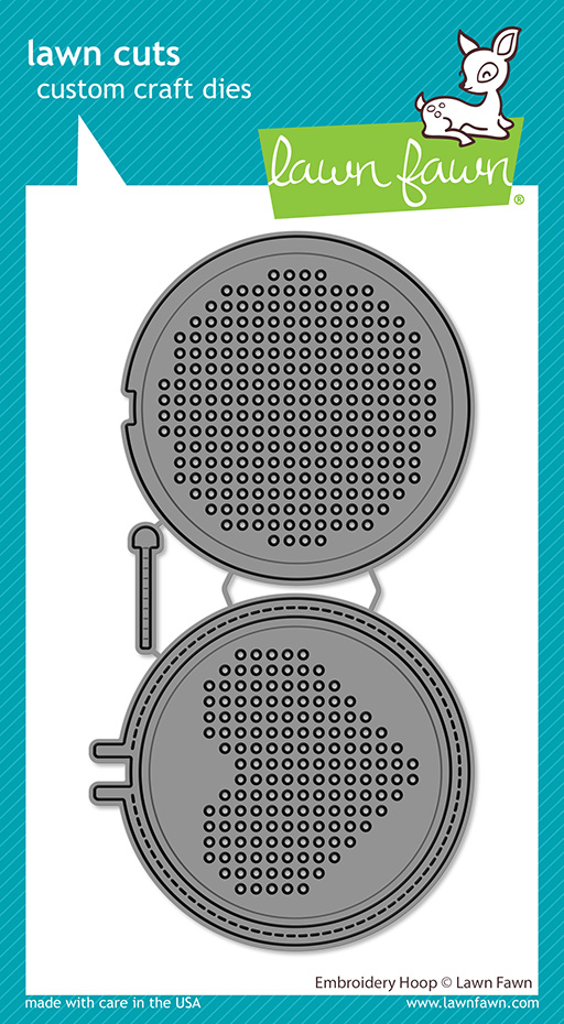 Lawn Fawn - Embroidery Hoop Rainbow Add-On, Lawn Fawn - Stamps & dies ...