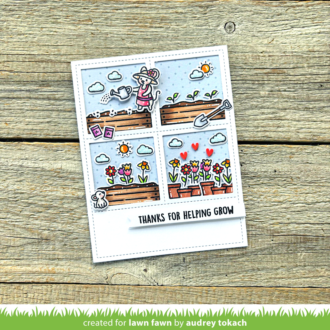 **NEW* - Lawn Fawn - garden mouse, Lawn Fawn - Stamps & dies: Dies to ...