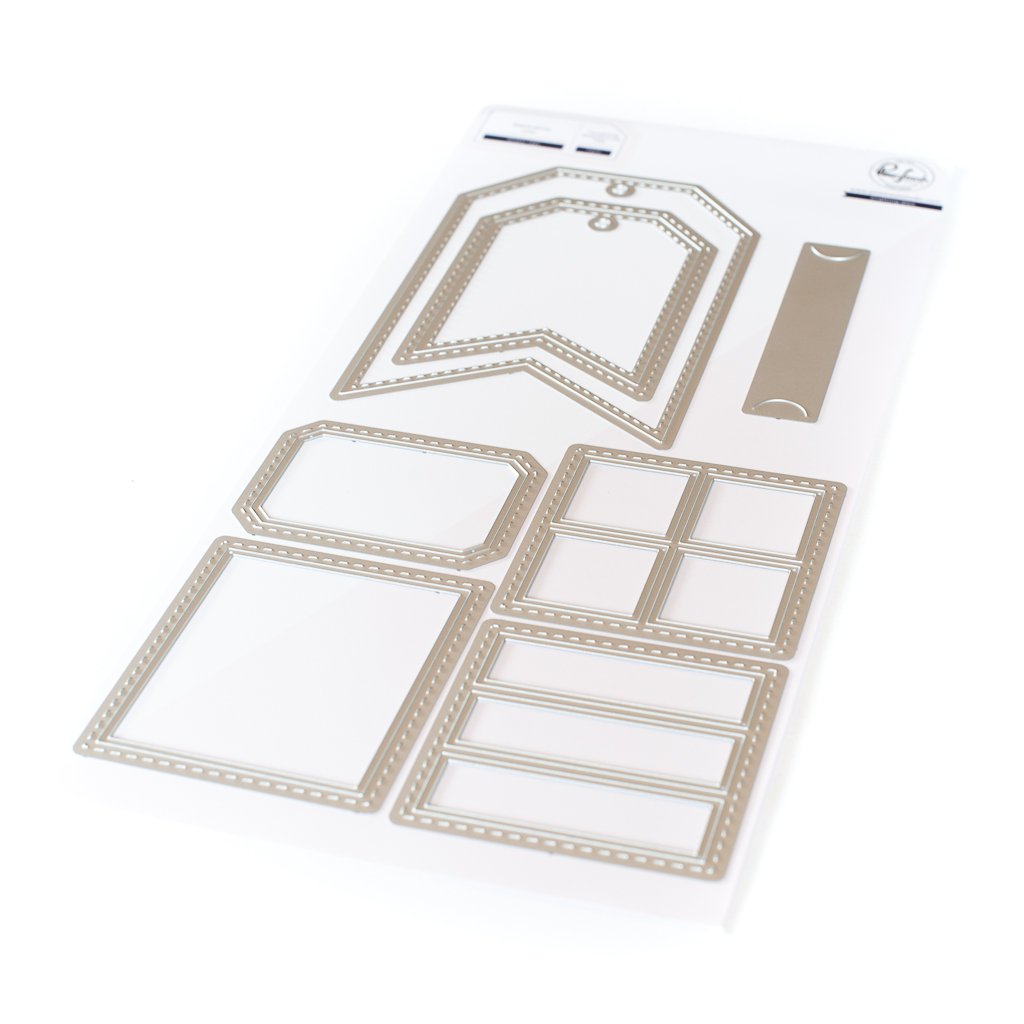 Pinkfresh Studio - Essentials: Shaker tag Die Set, Pinkfresh Studio ...