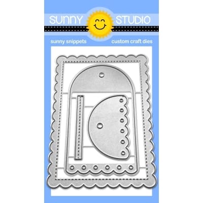 Sunny Studio - Mini Mat & Tag 1 Craft Dies, Sunny Studio - Stamps ...