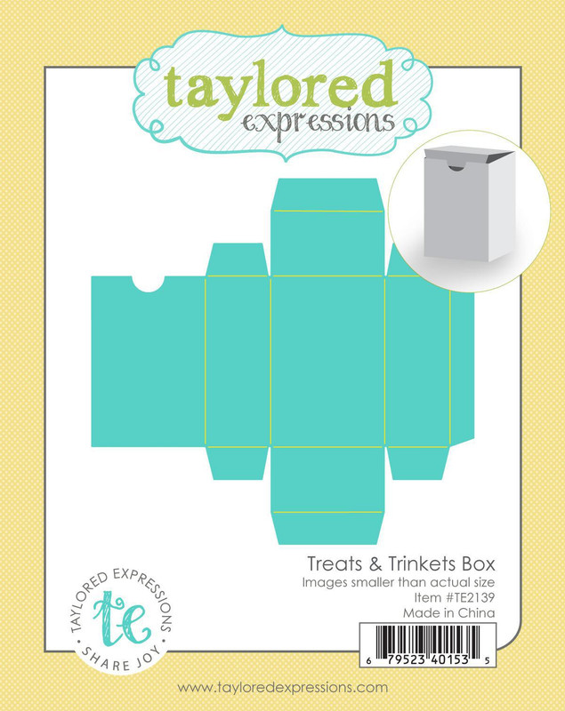 Taylored Expression - Treats & Trinkets Box Die, Taylored Expressions ...