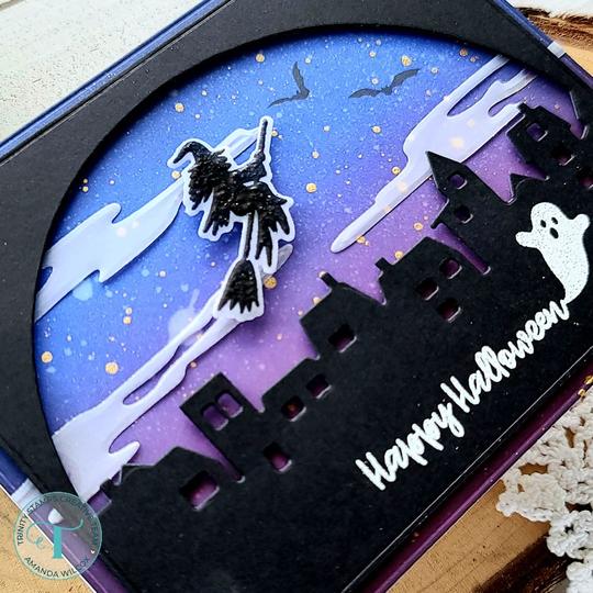 Trinity Stamps - Nightscape Scene Builder 4x8 Stamp Set, Trinity Stamps ...