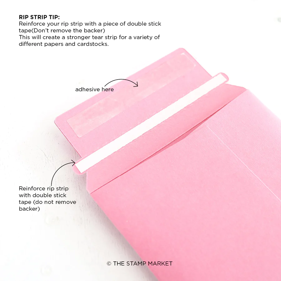 The Stamp Market - RIP STRIP ENVELOPE A2, Stamp Market - Stamps & dies ...