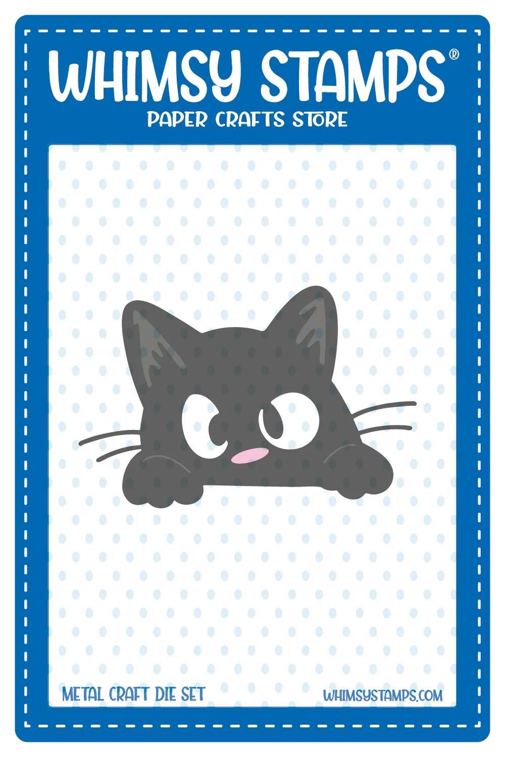 Whimsy Stamps - Peeking Kitty Die Set, Whimsy Stamps - Stamps & dies ...