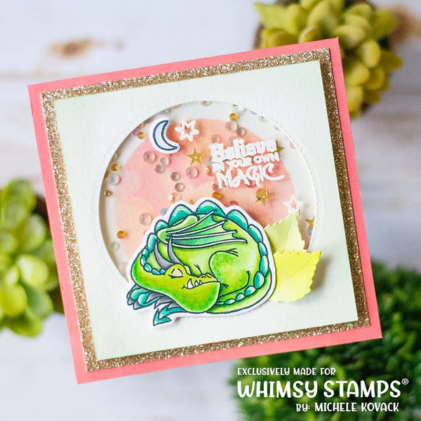 Whimsy Stamps - Wizard in Training Outlines Die Set, Whimsy Stamps ...