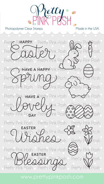 Pretty Pink Posh - Easter Sentiments Stamp Set, Pretty Pink Posh ...