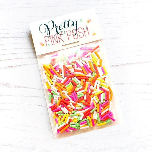 Pretty Pink Posh - Birthday Cake Clay Confetti, Pretty Pink Posh ...